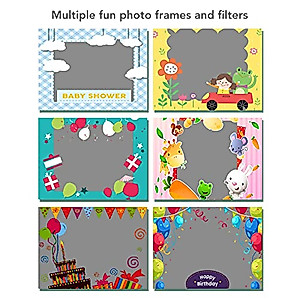 Vbestlife Kids Digital Camera, Cute Multifunctional Camera with Compact Design, Shoot Video Camera for Gifts, Portable Digital Video Cameras for Toddler