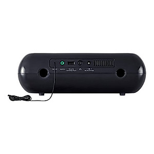 Sangean Compact Bluetooth AM/FM Dual Alarm Clock Radio with Large Easy to Read Backlit LCD Display