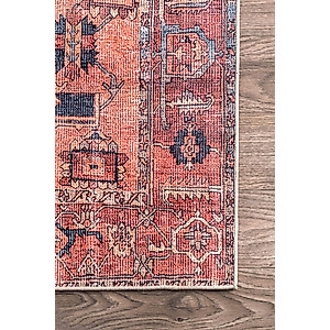 nuLOOM Leslie Transitional Printed Accent Rug, 3x5, Peach