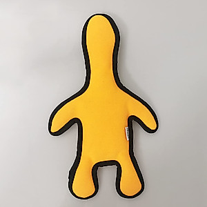 IFOYO Small Squeaky Dog Toys, Cute Animal Puppy Furry Toys Soft Plush Little Medium Dog Chew Toy Durable Stuffed Toys for Pet, Bill Duck