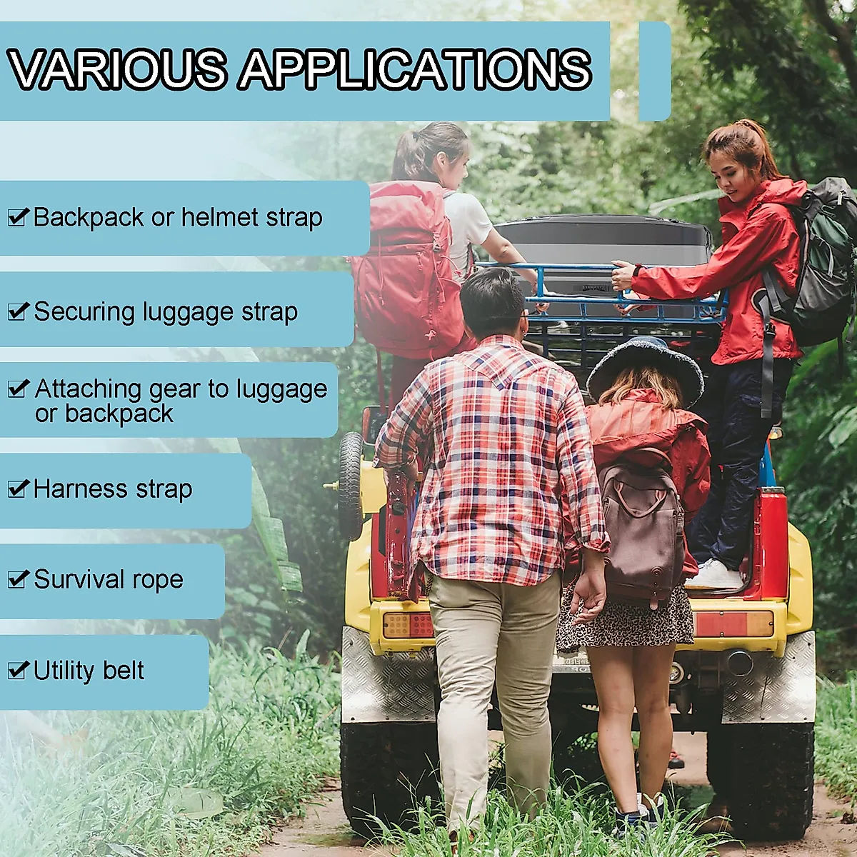 12 Yard Nylon Webbing Strap 1 inch Wide, Durable 1" Webbing Nylon Straps for Dog Leash Pets Collar Backpack, Outdoor Camping Tent Tie Strap DIY Crafts Replacement Lawn Chair Webbing Repair, Black