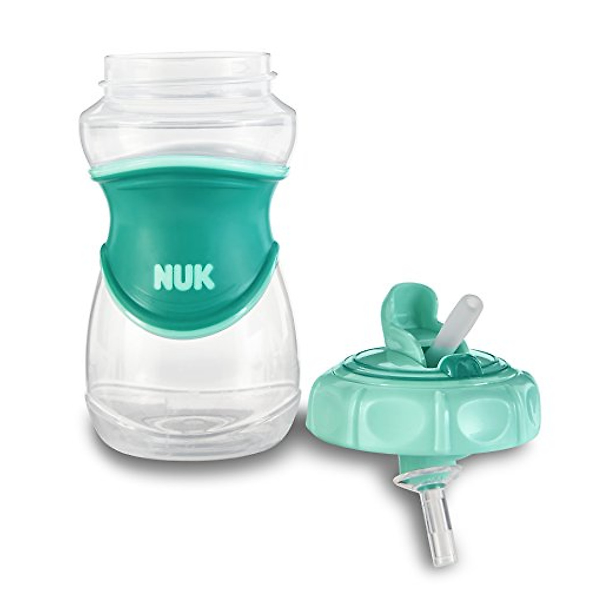 NUK Everlast Straw Sippy Cup, Green, 10oz 1pk