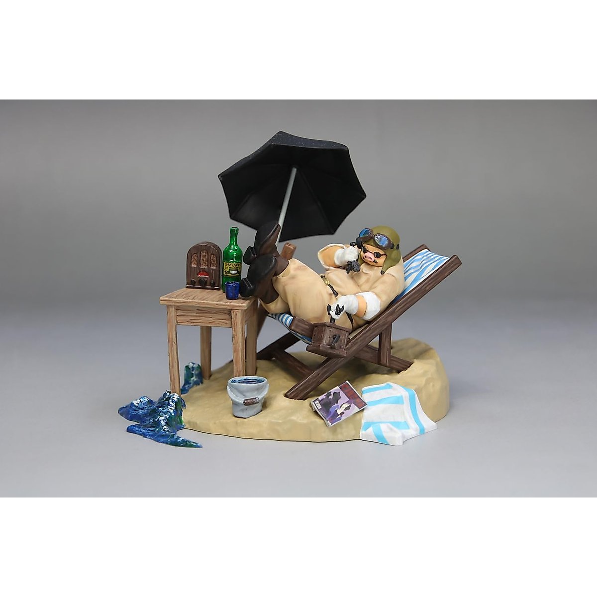 ファインモールド(FineMolds) Fine Mold Studio Ghibli Vignette Collection No.1 Red Pig Polco of Hide Non-Scale Plastic Model GV1 Molded Color