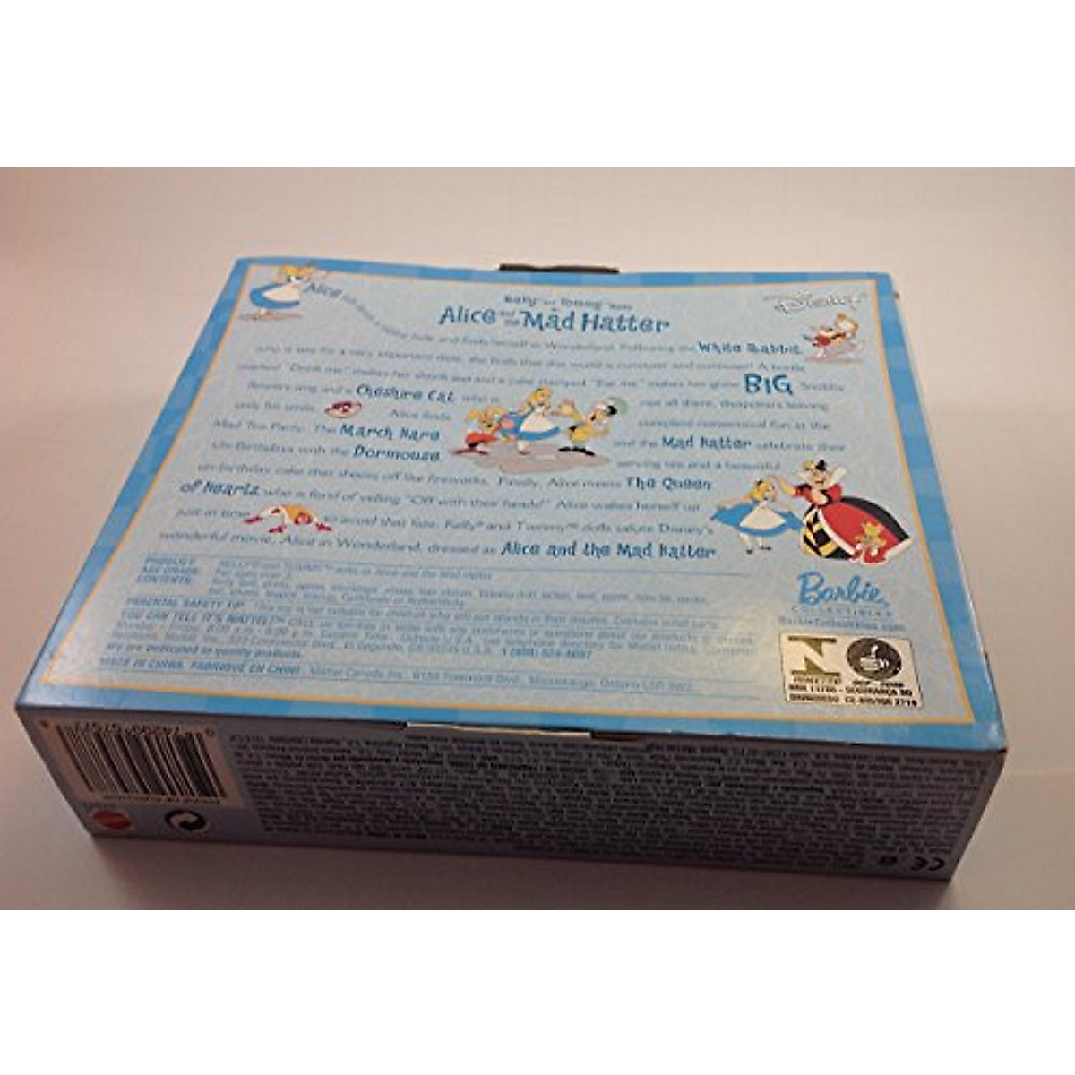 Barbie Kelly and Tommy as Alice and the Mad Hatter