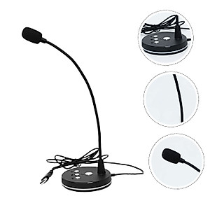 Parliky Microphone Desk Computer Stand Game Chatting Tool Condenser Gaming Mic Laptop Adjustable Stand Adjustable Computer Stand Adjustable Laptop Stand Tablet Accessories Abs