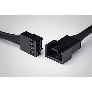 Noctua NA-SEC3, 4-pin Fan Extension Cables (60cm, Black)