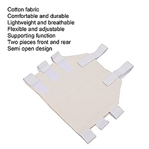 Sternum Support Brace, Breathable Sternum and Thorax Support Ribs Chest Brace Broken Rib Belt Chest Support Brace for Intercostal Muscle Strain