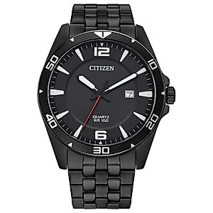 Citizen Classic Quartz Black Stainless Steel Bracelet