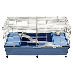 Kaytee My First Home Giant Habitat With Casters for Pet Rabbits or Multiple Guinea Pigs