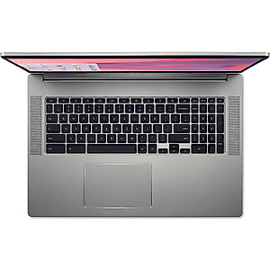 acer 2023 Newest Chromebook 317 Laptop | Intel Celeron N4500 | 17.3" Full HD IPS Display | 4GB LPDDR4X | 128GB eMMC + 256GB Micro SD Card | Chrome OS, Silver