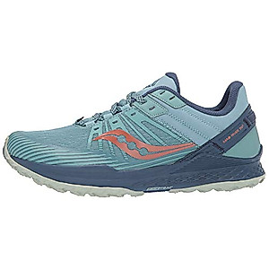 Saucony Women's Mad TR2 Trail Running Shoe, River/Copper, 10.5