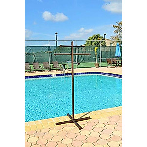 Pool & Spa Towel Rack Bronze Premium Extra Tall Towel Tree Outdoor PVC