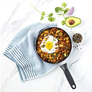 GoodCook Smart Choice 8" Fry Pan Non Stick Cookware, Black