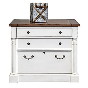 Martin Furniture Durham Lateral File, White