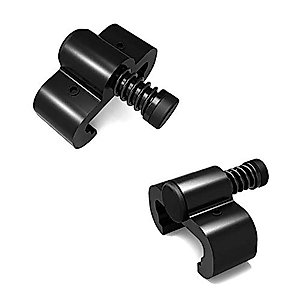 TSMST Sliding Barn Door Stopper for Track, Easy to Install,Upgrade Adjustable Spring Barn Door Stoppers 2pcs
