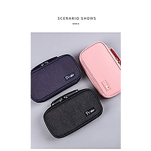 Pencil Case Large Capacity Pen Case School Large Storage Pencil Pouch Organizer case (Pink)…