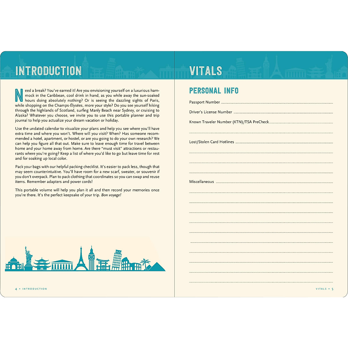 Travel Planner Checklist