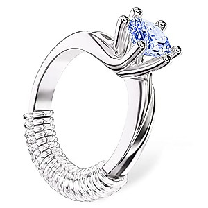 REIDEA Ring Adjuster, Invisible and Comfortable Non-Slip, Various Sizes to Fit Almost Rings