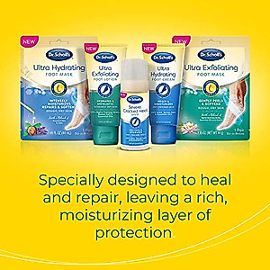 Dr. Scholl's Cracked Heel Repair Balm 2.5oz, with 25% Urea for Dry Cracked Feet, Heals and Moisturizes for Healthy Feet