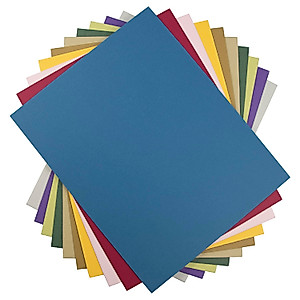Mat Board Center, 10 Pack 16x20 Mixed Color Uncut Mat Boards/Backing Matt Boards for Crafts, Frames, Photos and More