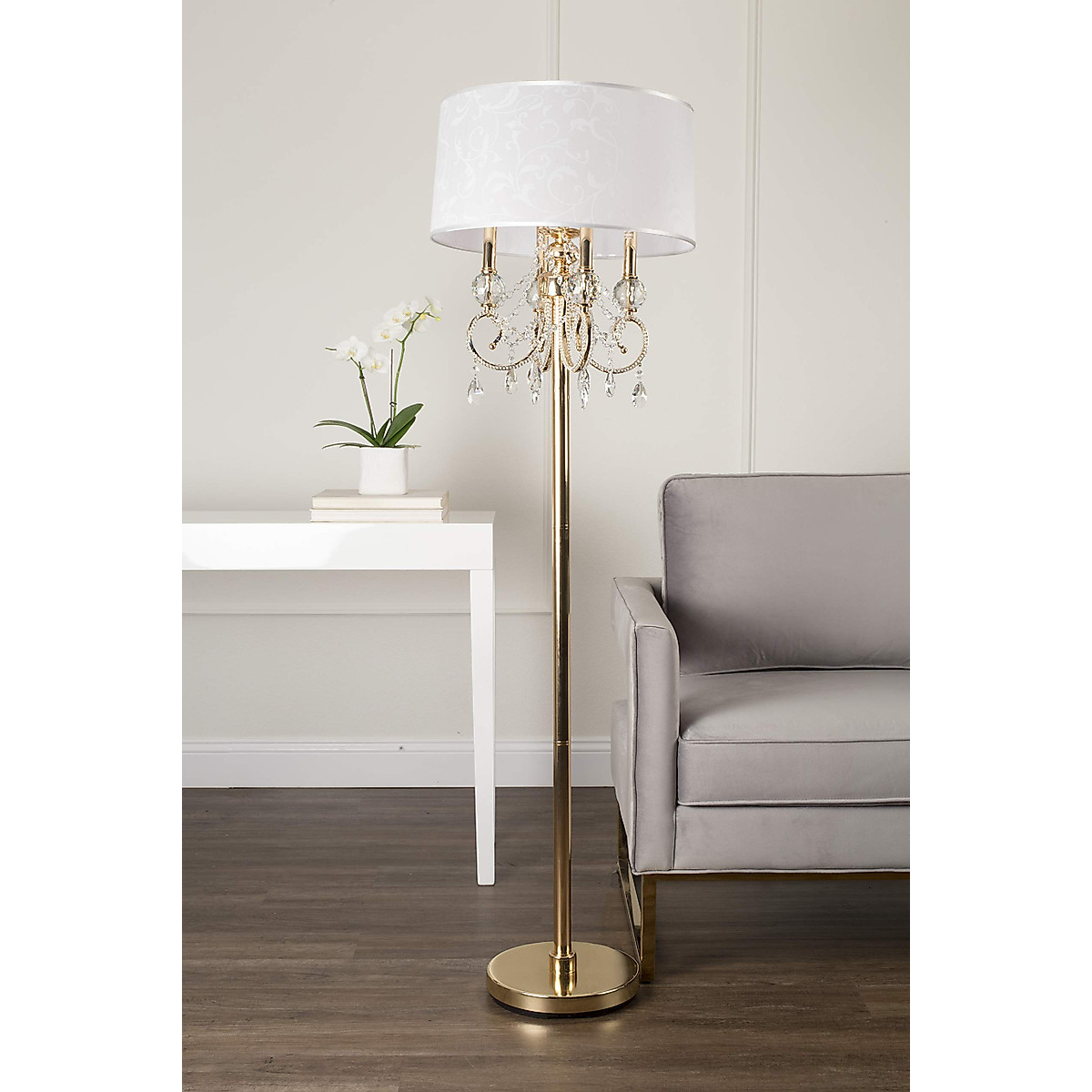 OK Lighting OK-5155F 63" H Aurora Floor LAMP