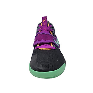 Nike Mens Trey 5 X Basketball Shoes, Black/Vivid Purple-Peach Cream, 11 M US