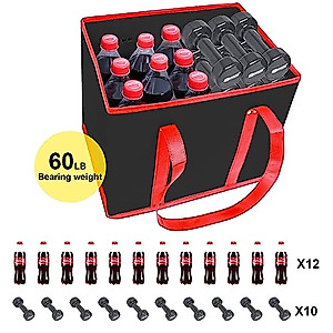 musbus 3-Pack Reusable Grocery Bags Foldable Tote bulk with Reinforced Handles Shopping Bags for Groceries Heavy Duty Large Kitchen with Waterproof Coating Black