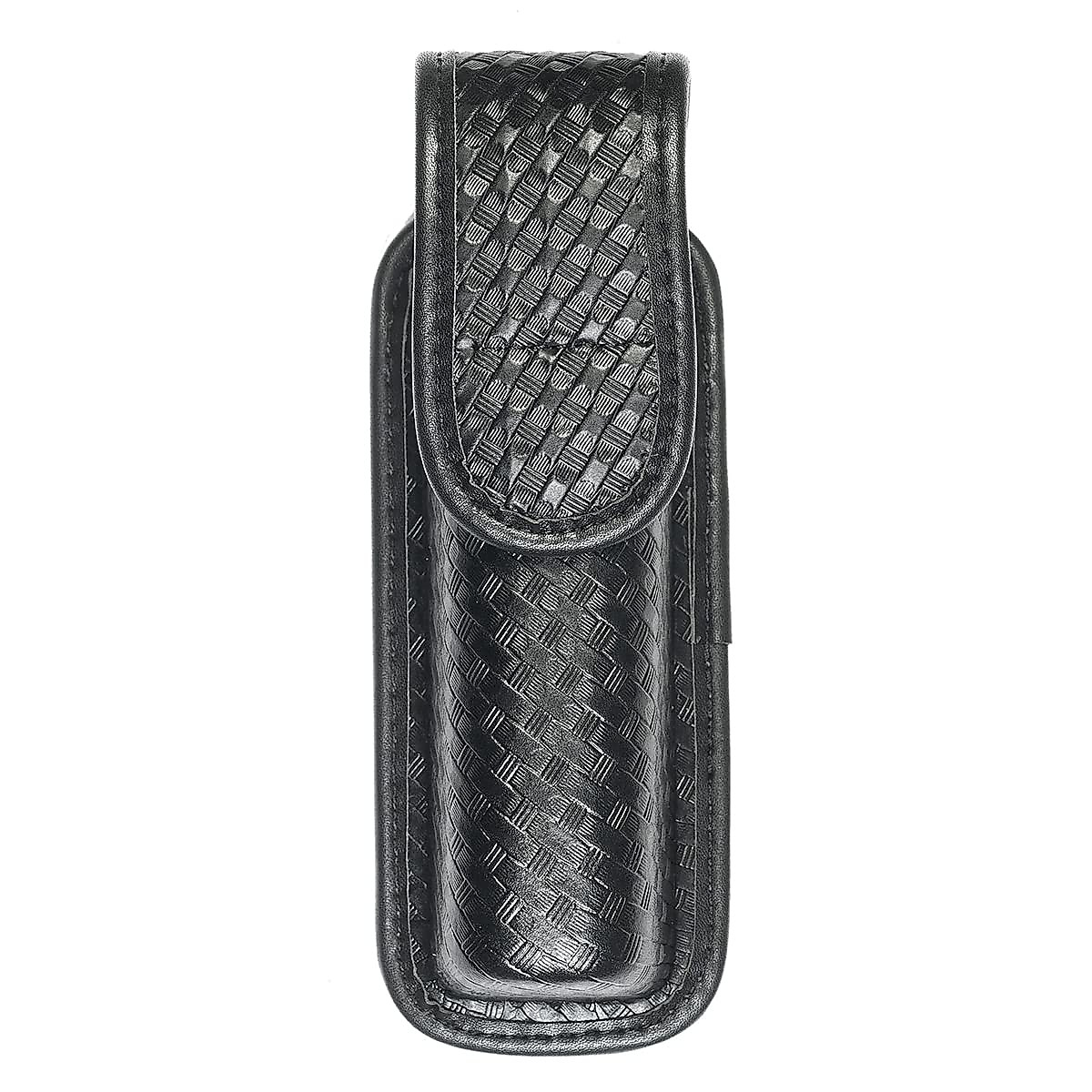 SdTacDuGe Molded OC/Mace Spray Pouch for Duty Belt, OC Spray Holder Pouch with Removable Top Cover and Hidden Snap,Top Flap Police Duty OC Pepper Spray Holder MK3 or MK4 and Similar