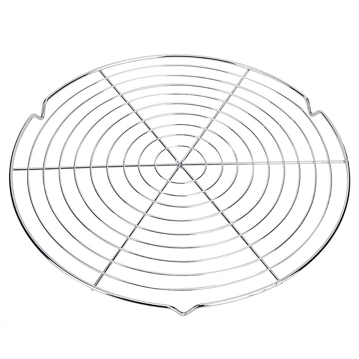 Srliya fire Pit Grate Round Grill grates 33×33×2 Round Shape BBQ Wire mesh Grill net Barbecue Grilled Grid Rack Outdoor Camping Picnic Tool