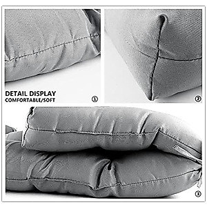 High Back Chair Cushion 52 Inch, Deep Seat Patio Seat and Back Cushion, Non-Slip Rocking Chair Cushion, High Back Patio Garden Lounger Chair Cushions (Navy Blue, 52x22 in)