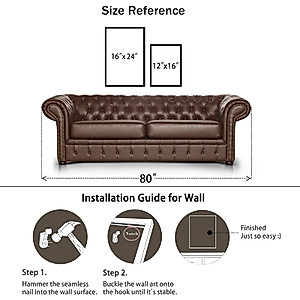 jenesaisquoi Custom Canvas Prints with Your Photos, Customized Canvas Prints Personalized Pictures Gifts for Bedroom, Living Room, Wedding Baby Pet Family (Black Aluminum Framed, 12x16)