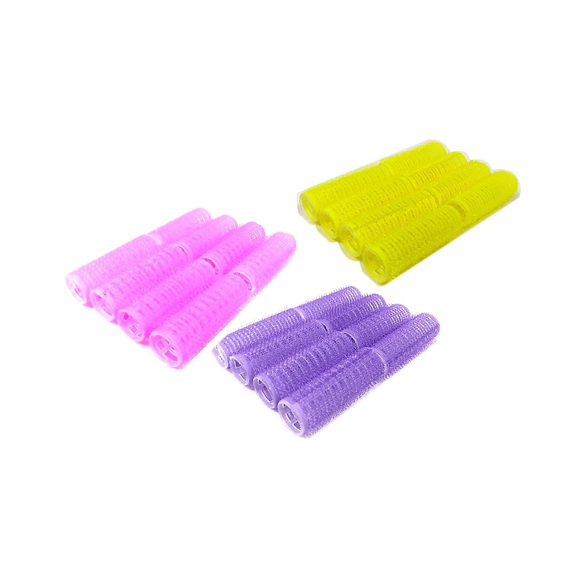 24pc x 3/4" Diameter Self Grip Hair Rollers Pro Salon Hairdressing Curlers Small