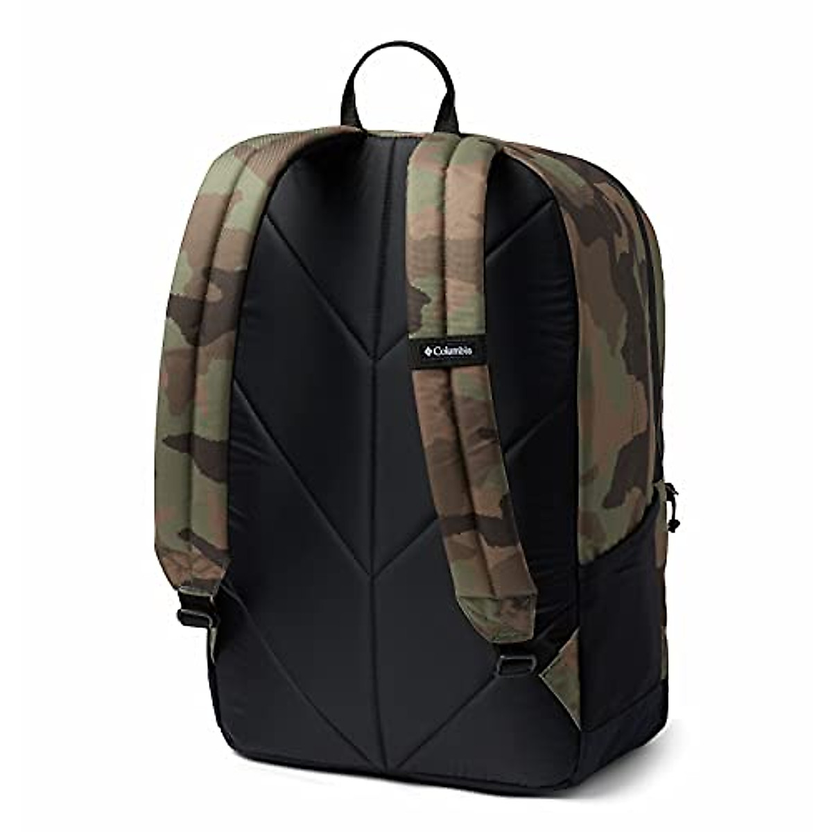Columbia Unisex Zigzag 30L Backpack, Cypress Camo/Black, One Size