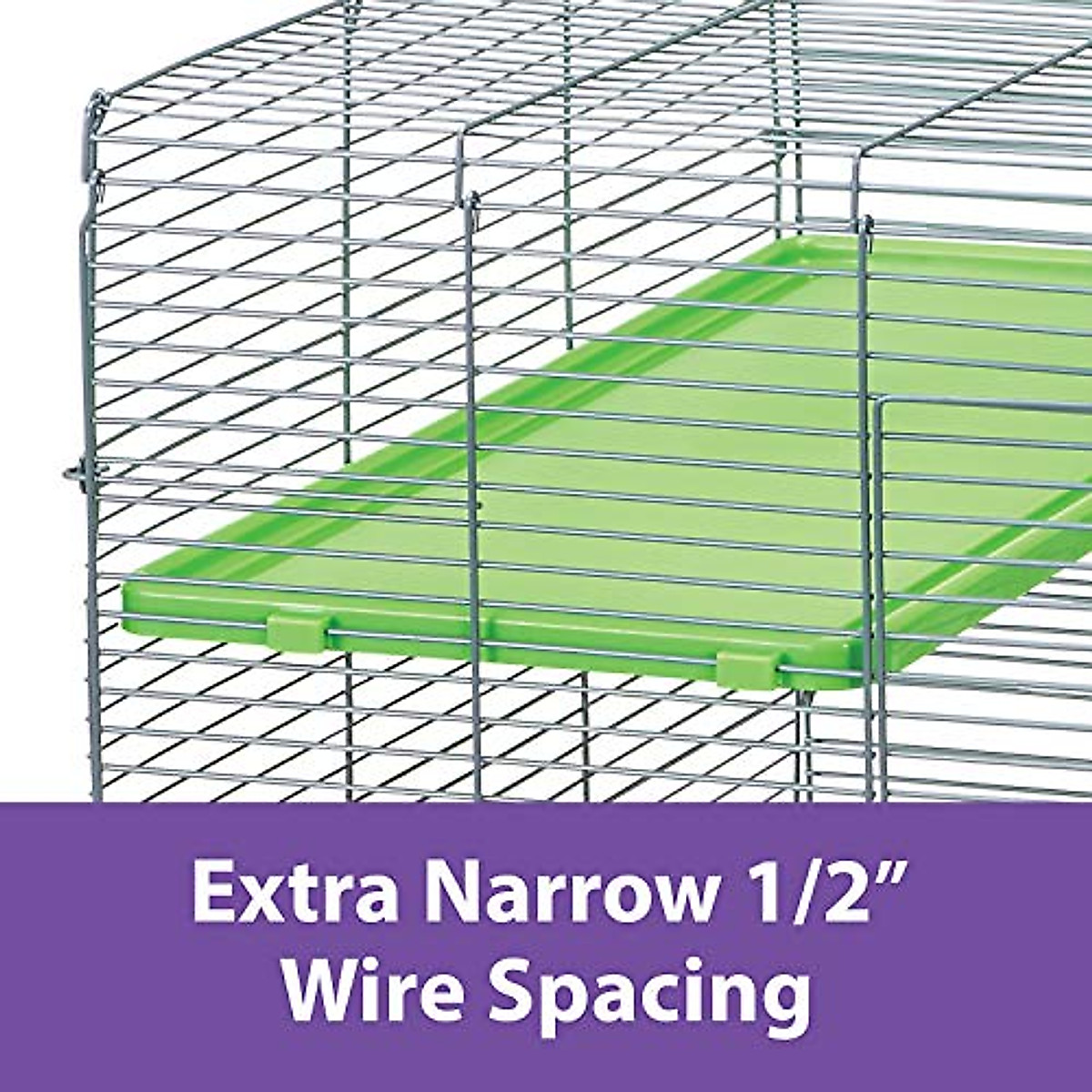 Kaytee My First Home Multi-Level Exotics Habitat for Pet Chinchillas, Rats, Degus, Sugar Gliders and Other Exotic Small Animals