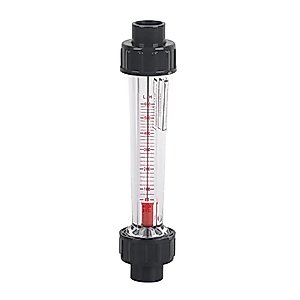 Deosdum 60‑600L/H Plastic Tube Liquid Water Rotameter LZS‑15D Flow Meter