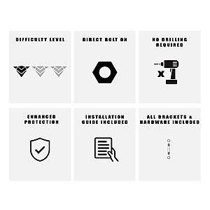 Armordillo 8719527 4-Inch Drop Loaded Ball Mount Universal Fits 2-Inch Receiver Tube Trailer Hitch