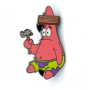 Nail in head Patrick Pin - Collectible Pin