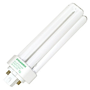Sylvania 10 Pack 20890 CF42DT/E/IN/841/ECO 42-Watt 4100K 4-Pin Triple Tube Compact Fluorescent Lamp, 10 Count (Pack of 10), White