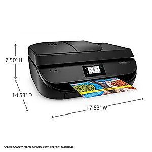 HP OfficeJet 4650 All-in-One Wireless Color Printer with Mobile Printing, Instant Ink ready (F1J03A)