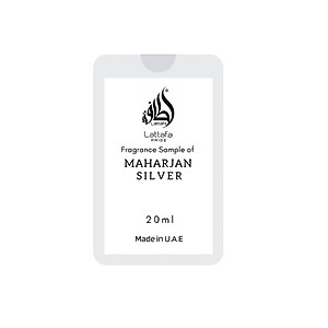 Lattafa Pride EDP Spray 20ML (0.67 OZ), Collection of Travel Size Unisex Perfumes for Men & Women. (20ml, Maharjan Silver 20ML)