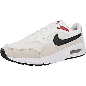 Nike Men's Low-Top Sneakers, White Black Phantom University Red, 9.5