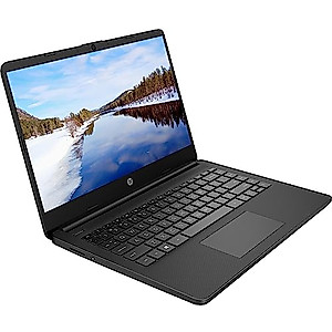 HP Newest 14" Ultral Light Student Laptop, Intel N4120 Quad-Core(> N4020), 8GB RAM, 192GB Storage(64GB eMMC+128GBSD Card), One Year Office 365, WiFi, Webcam, HDMI, USB-A&C, Win 11