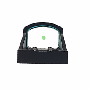 Ade Advanced Optics Stingray Green Dot Sight for RMR Footprint/Mounting Plate/Slide/Plate Optics Ready Pistol - 6MOA