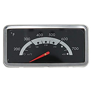 UpStart Components BBQ Grill Thermometer Heat Indicator Replacement Parts for Kenmore 148.23682310 - Compatible Barbeque Temperature Gauge Thermostat