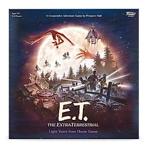 Funko ET The Extra-Terrestrial: Cooperative Family Board Game Ages 10 and Up 2-4 Players