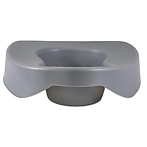 Heavy Duty Large Bariatric Bedpan – Wide Smooth Portable Contoured Stackable Bed Pan – - for Bed-Bound/Bedridden Patient. for Women and Men -15 Inches Long by 13 Inches Wide - Weight Capacity 450 lb