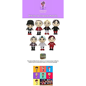 TinyTAN BTS MIC Drop 11.8" Plush Doll SUGA - Official Licensed BTS Merchandise - BTS Plushies, BTS Merch, Kpop Merch, BTS Kpop (SUGA)