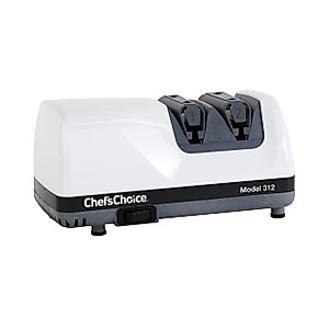 Chef'sChoice UltraHone Professional Electric-Knife Sharpener, 2-Stage, White