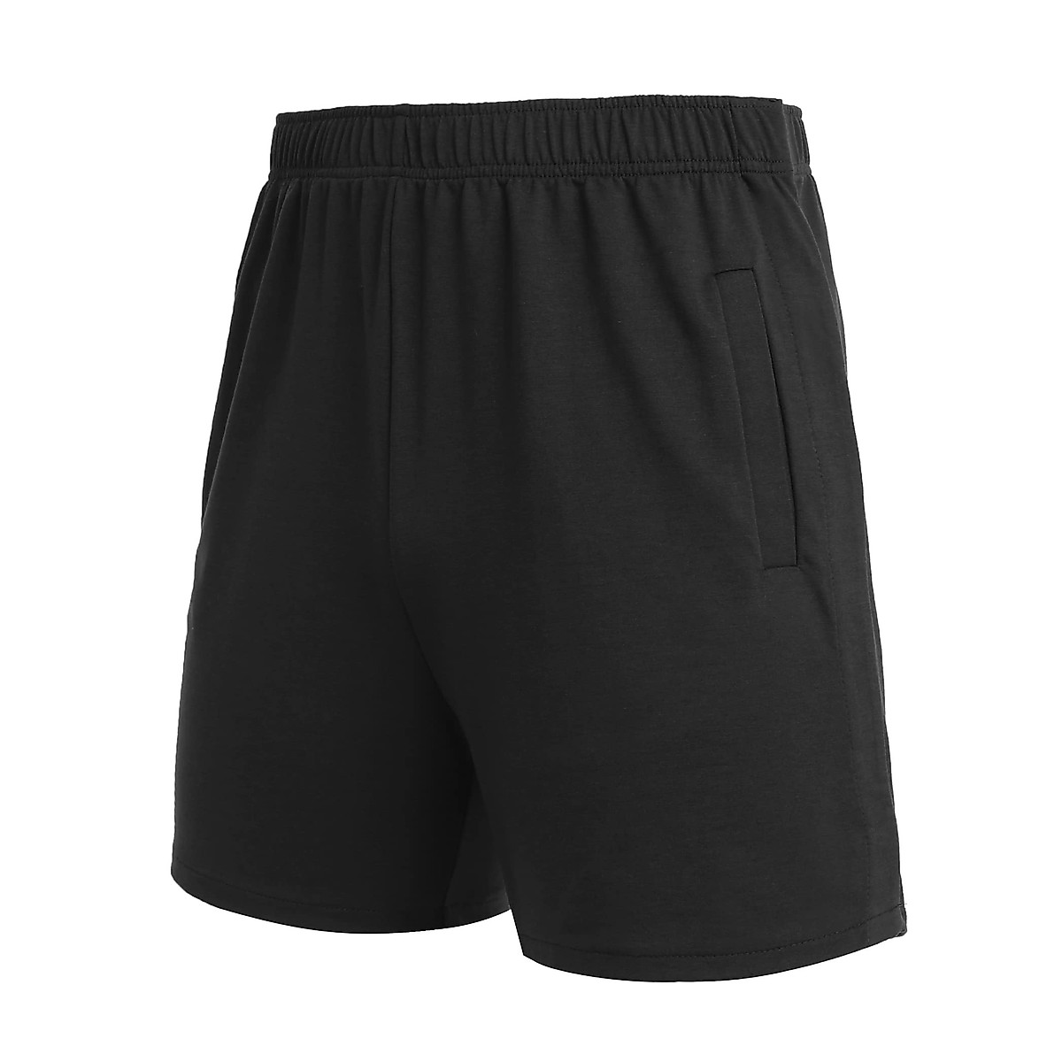 Deyeek Tear Away Shorts for Women Side Snap On Shorts Mens Cotton Shorts with Pockets Post Hip Knee Surgery Shorts Navy Blue