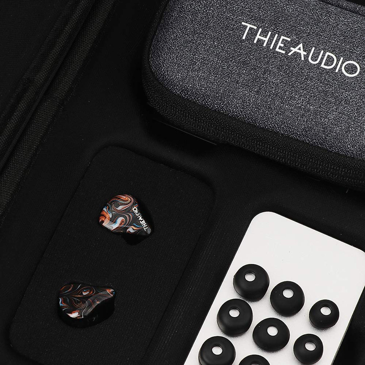 Linsoul THIEAUDIO Legacy 4 1DD+3BA Hybrid Driver in-Ear Monitor with 2 Tuning Switch, Detachable 7N OCC 0.78mm 2Pin Cable, Custom Faceplate